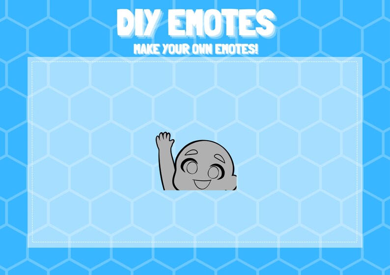 DIY Custom Twitch Emote Wave ready to Download | Etsy