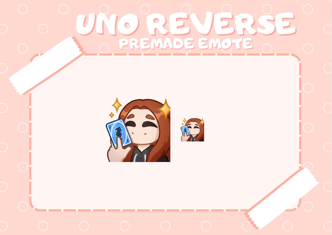 Uno Reverse Redhead Twitch Emote - [ready to Download] - Etsy