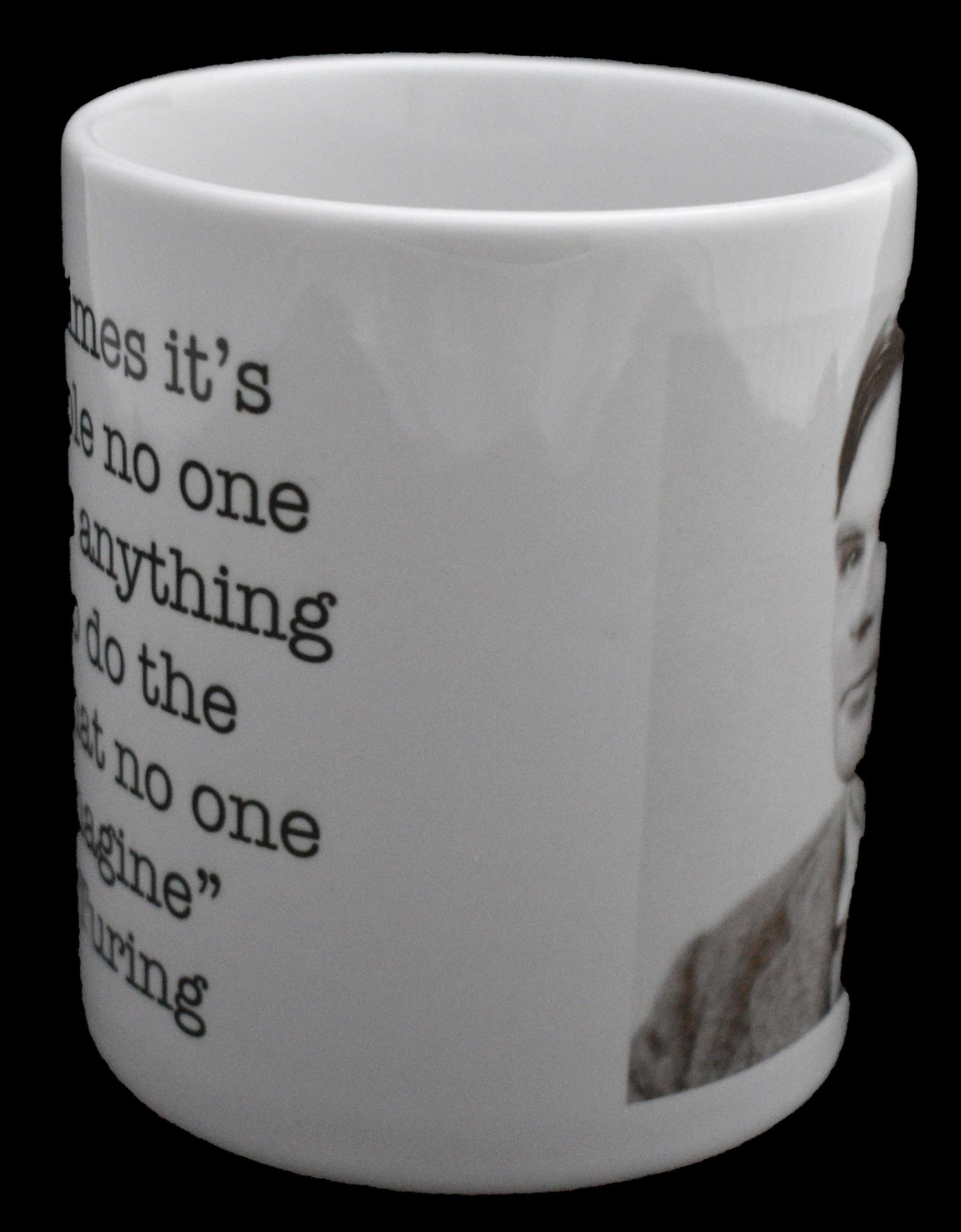 Alan Turing Quote and Picture Mug | Etsy