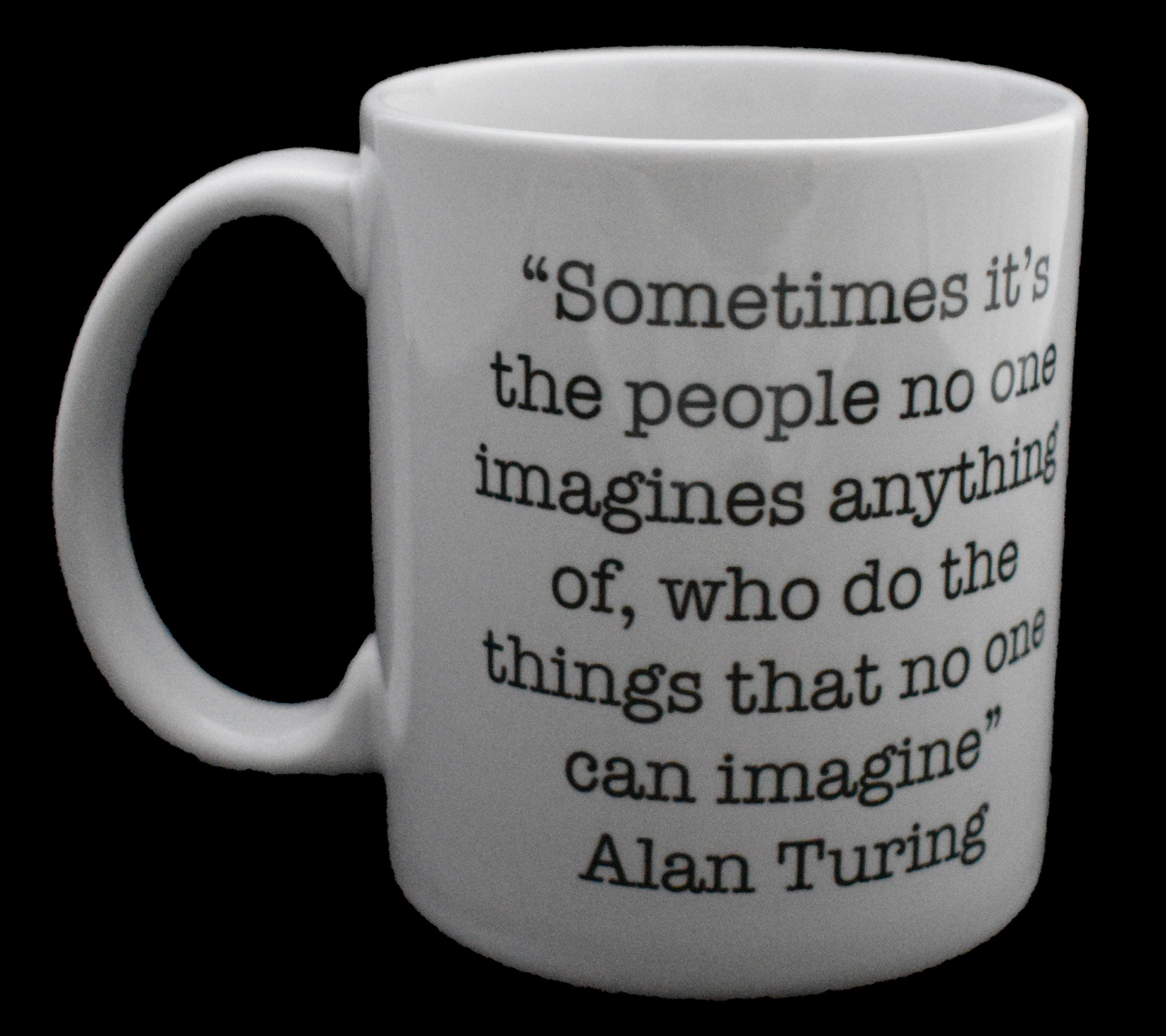 Alan Turing Quote and Picture Mug - Etsy.de