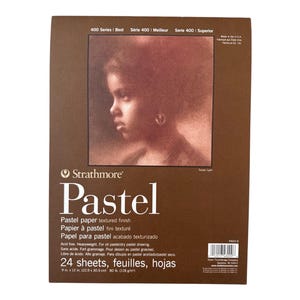 Strathmore 400 Series Pastel Paper Pad Set: 9x12, Heavyweight, Textured ...