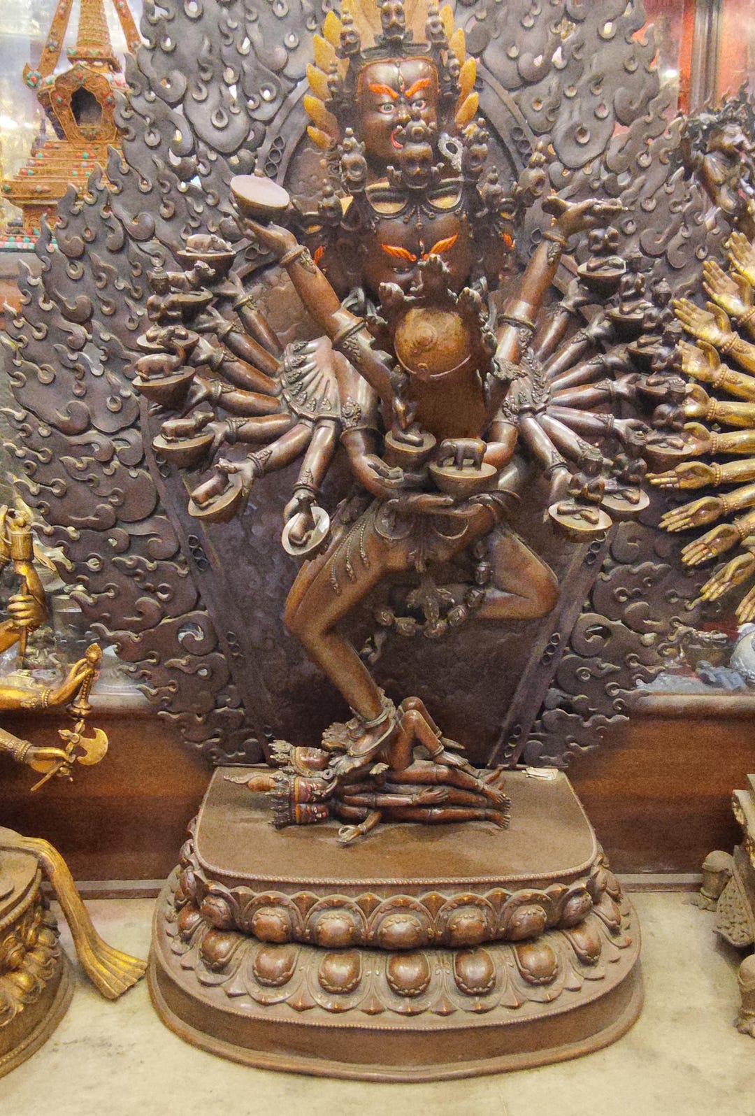 Hevajra Copper 120 Cm Unique Altar Monastry Collection - Etsy