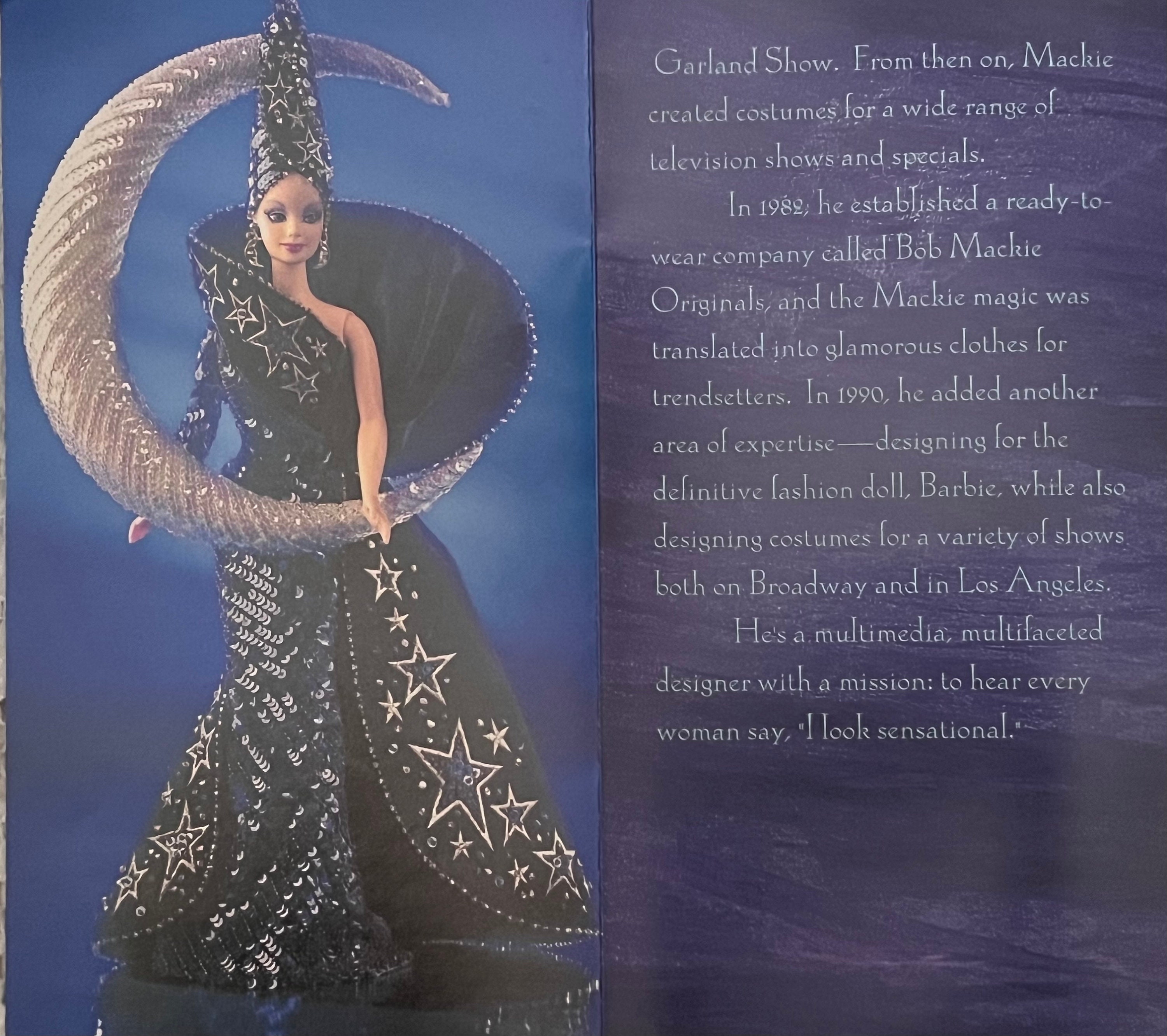 Moon Goddess Barbie Doll By Bob Mackie 1996 Mattel 14105 Limited