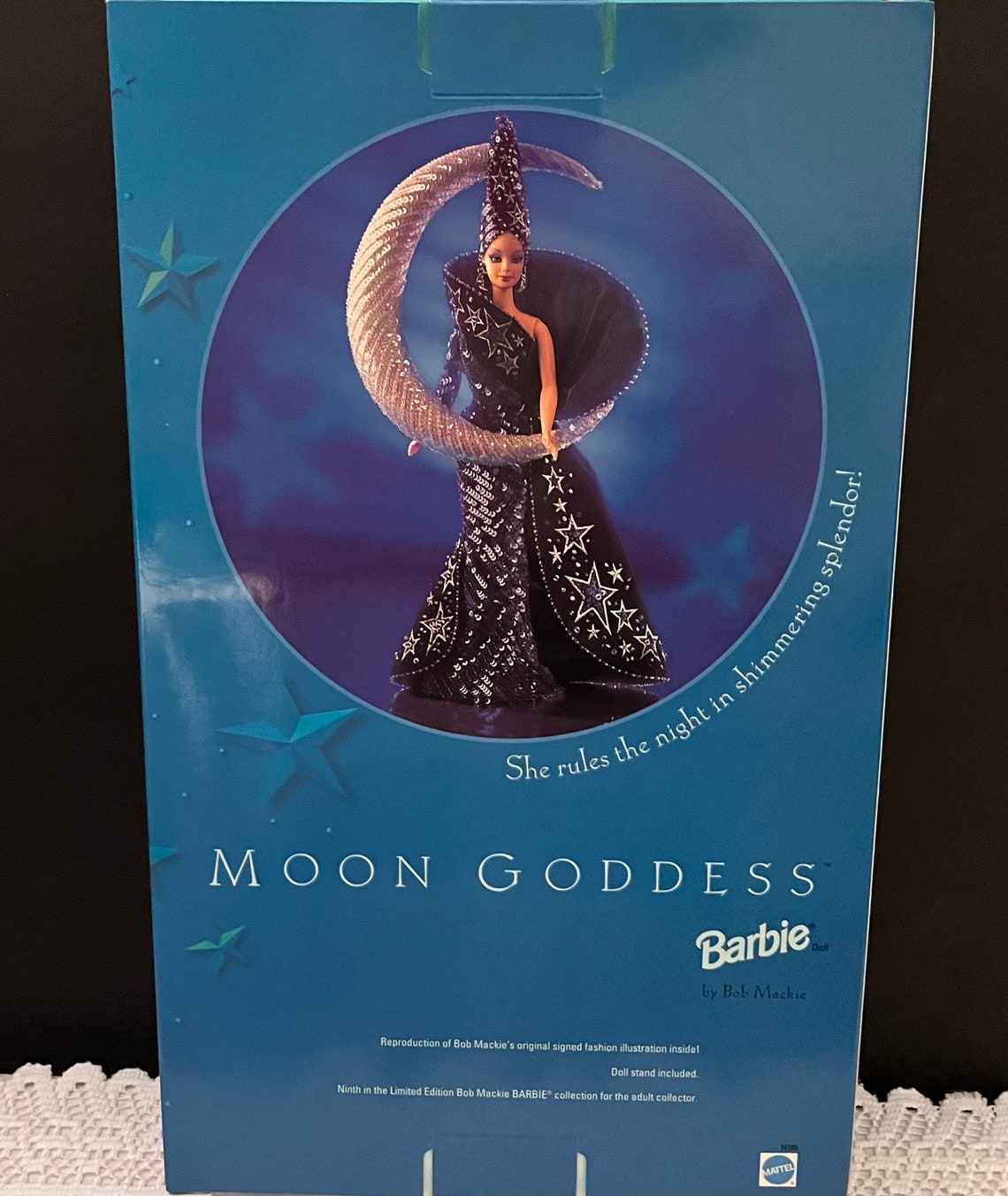 Moon Goddess Barbie Doll By Bob Mackie 1996 Mattel 14105 Limited