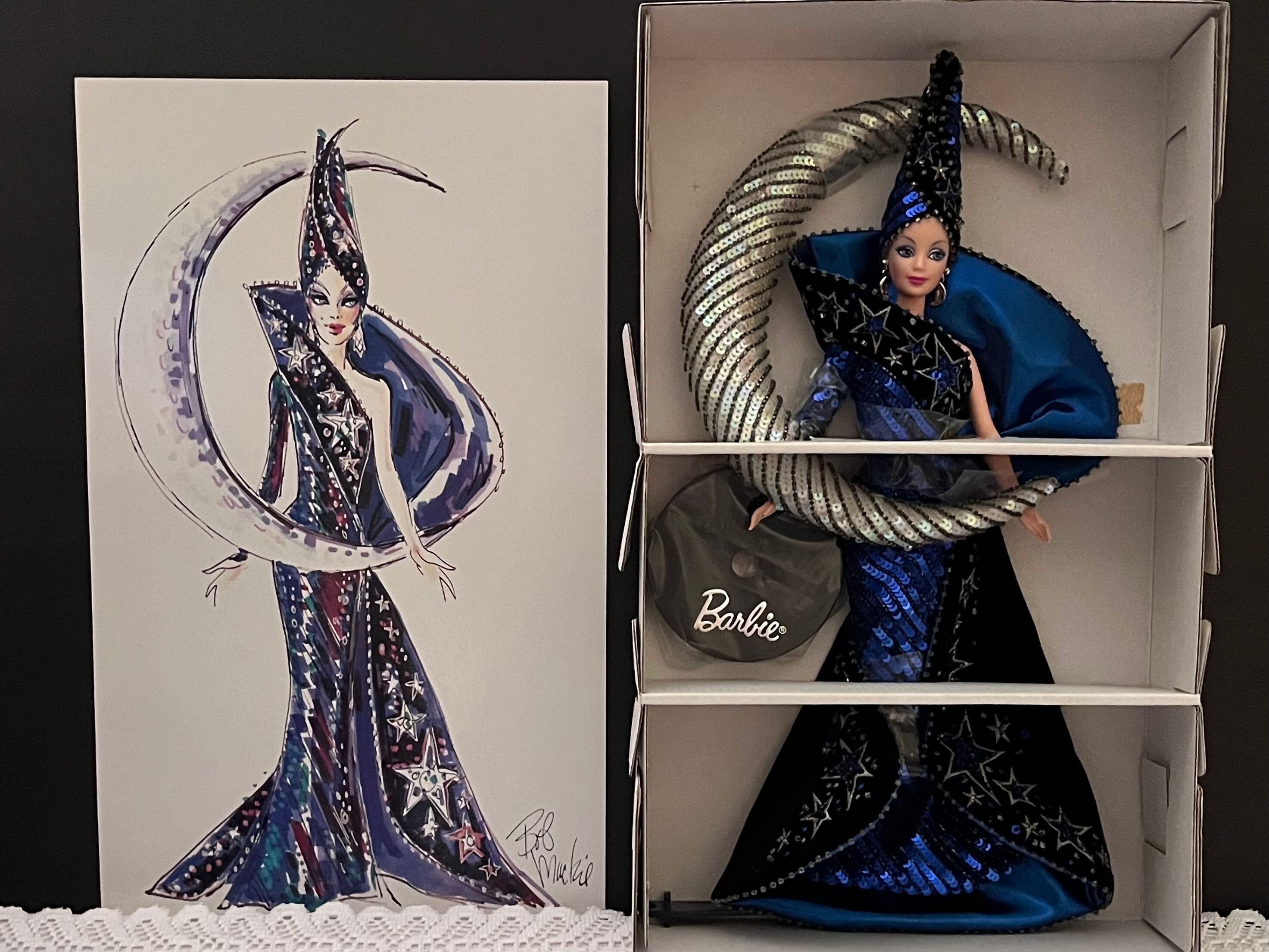 Moon Goddess Barbie Doll: Bob Mackie Limited Edition 1996, Original ...