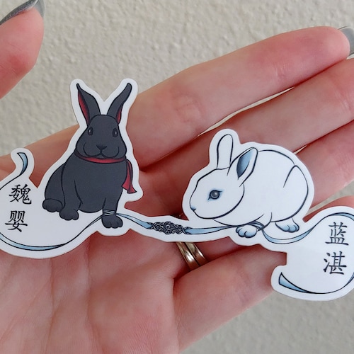 Untamed Buns Vinyl Sticker - Etsy