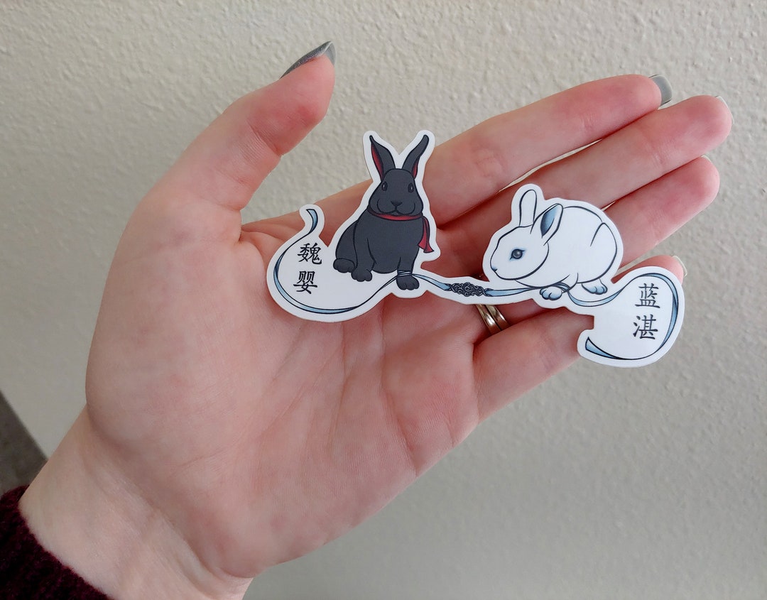 Untamed Buns Vinyl Sticker - Etsy