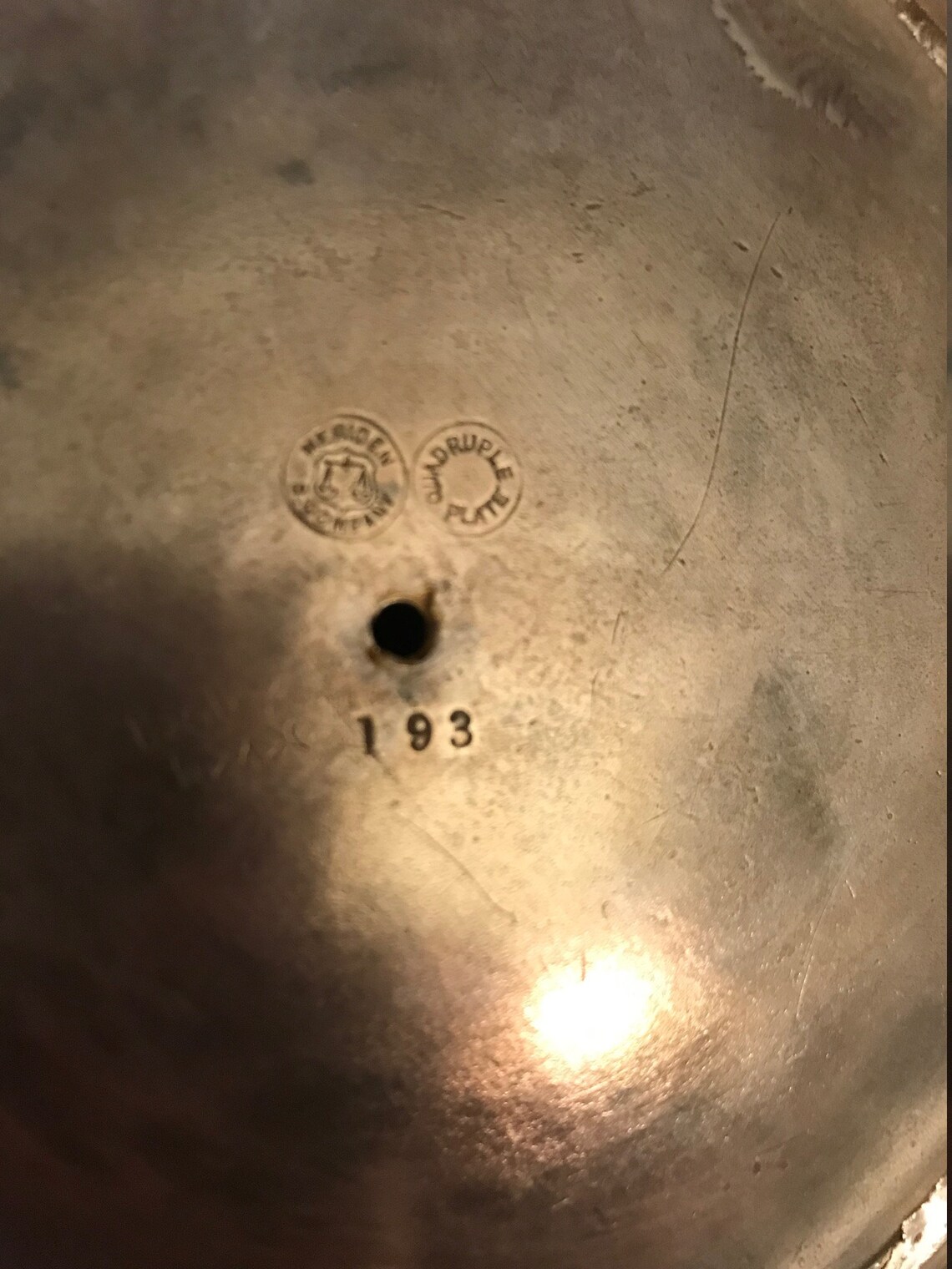 Meriden B. Company Quadruple Silver Plate Water / Tea / Coffee - Etsy