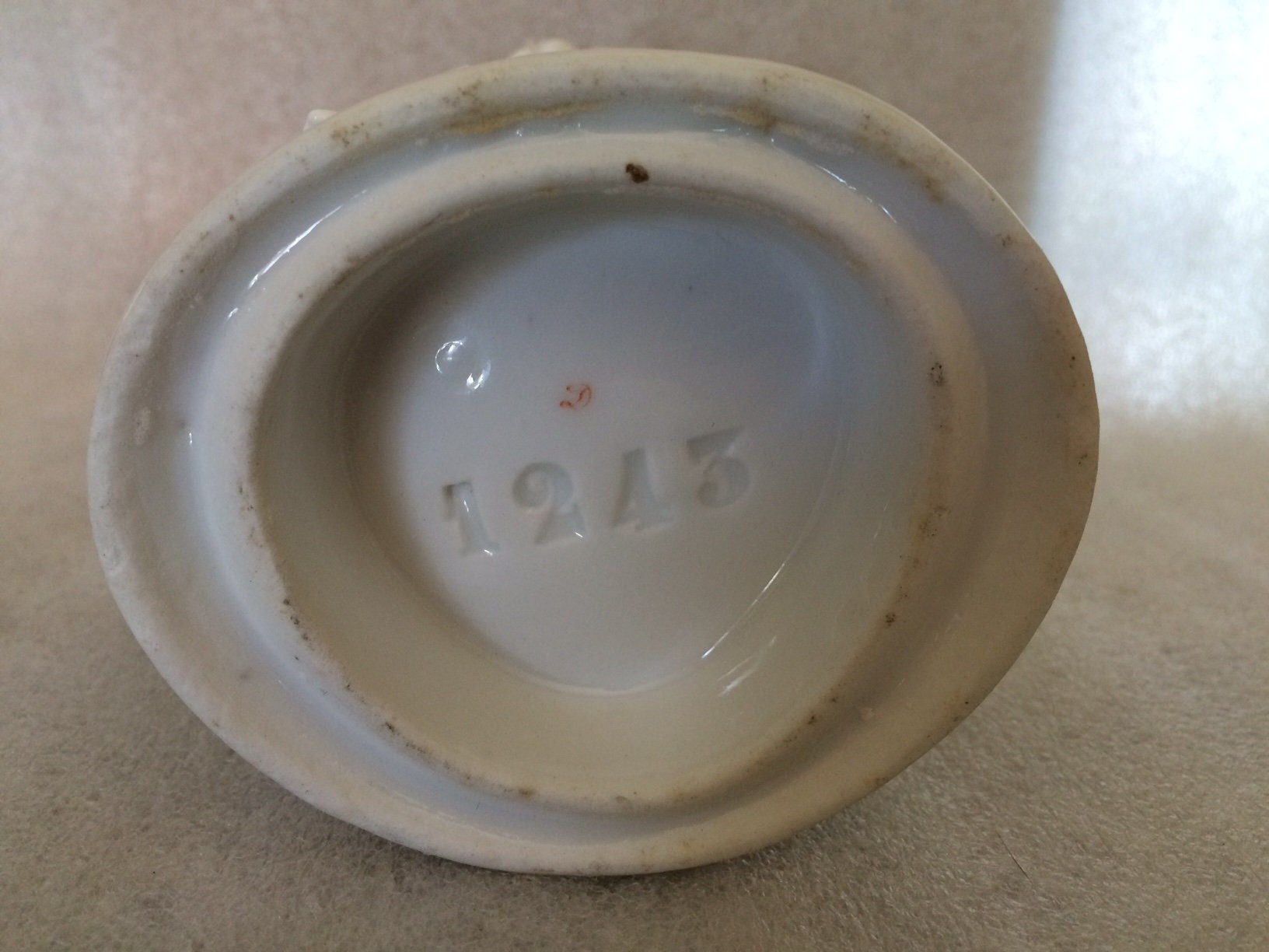 Antique Chelsea Derby Spill Vase With Colonial Boy - Etsy