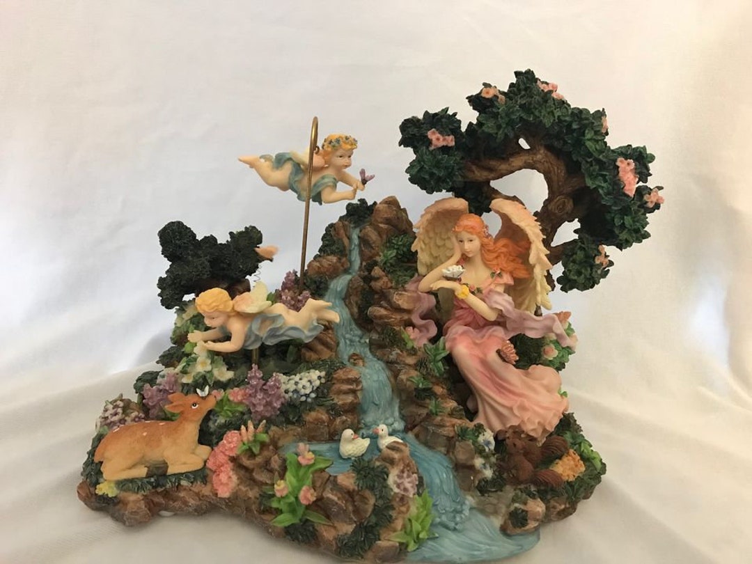 Classic Treasures Musical Angels & Cherubs Shelf Sitter Lord's Prayer ...