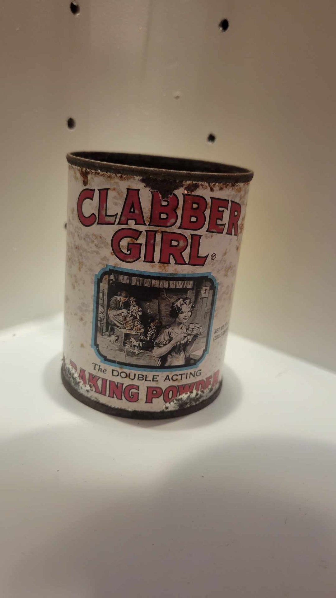 Vintage Clabber Girl Baking Powder Can - Empty - 1990's - Etsy