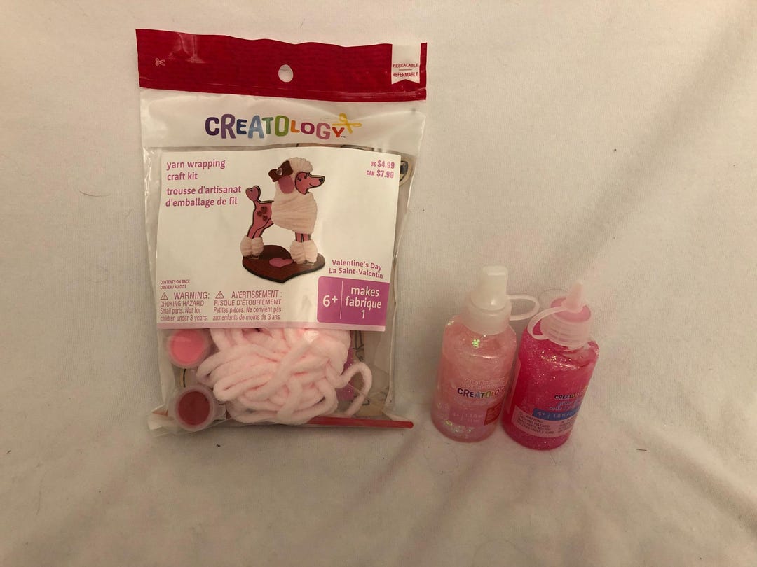 Creatology Valentine Craft Kit & Glitter Glue - NEW - Etsy