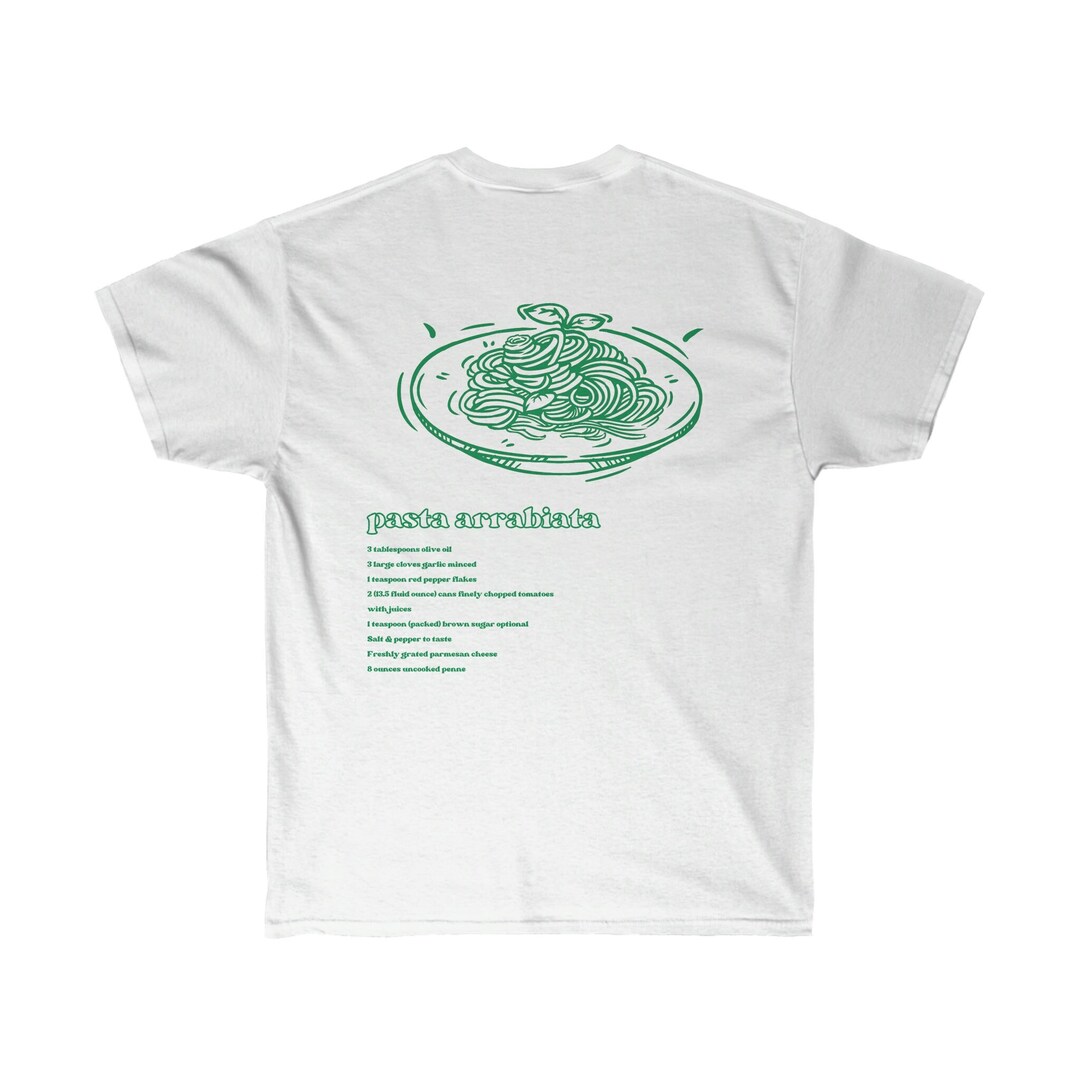 Pasta Lover Tshirt, Customized Gift for Italy Lover, Pasta Gifts ...