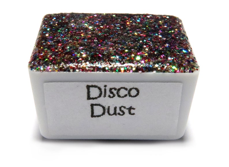 Disco Dust Glitter Watercolor Multicolored Handmade - Etsy