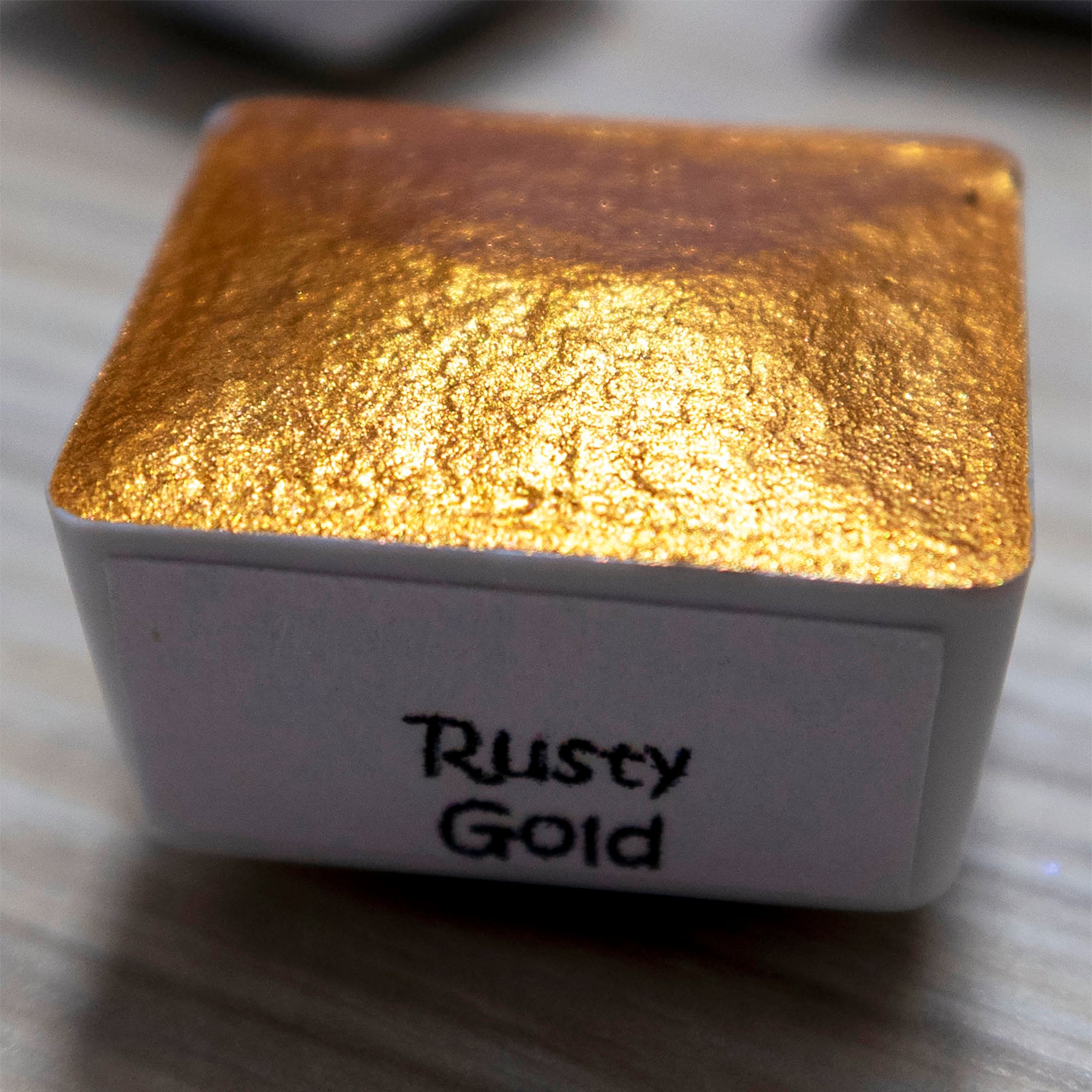 Rusty Gold Handmade Watercolors Metallic Paints - Etsy UK