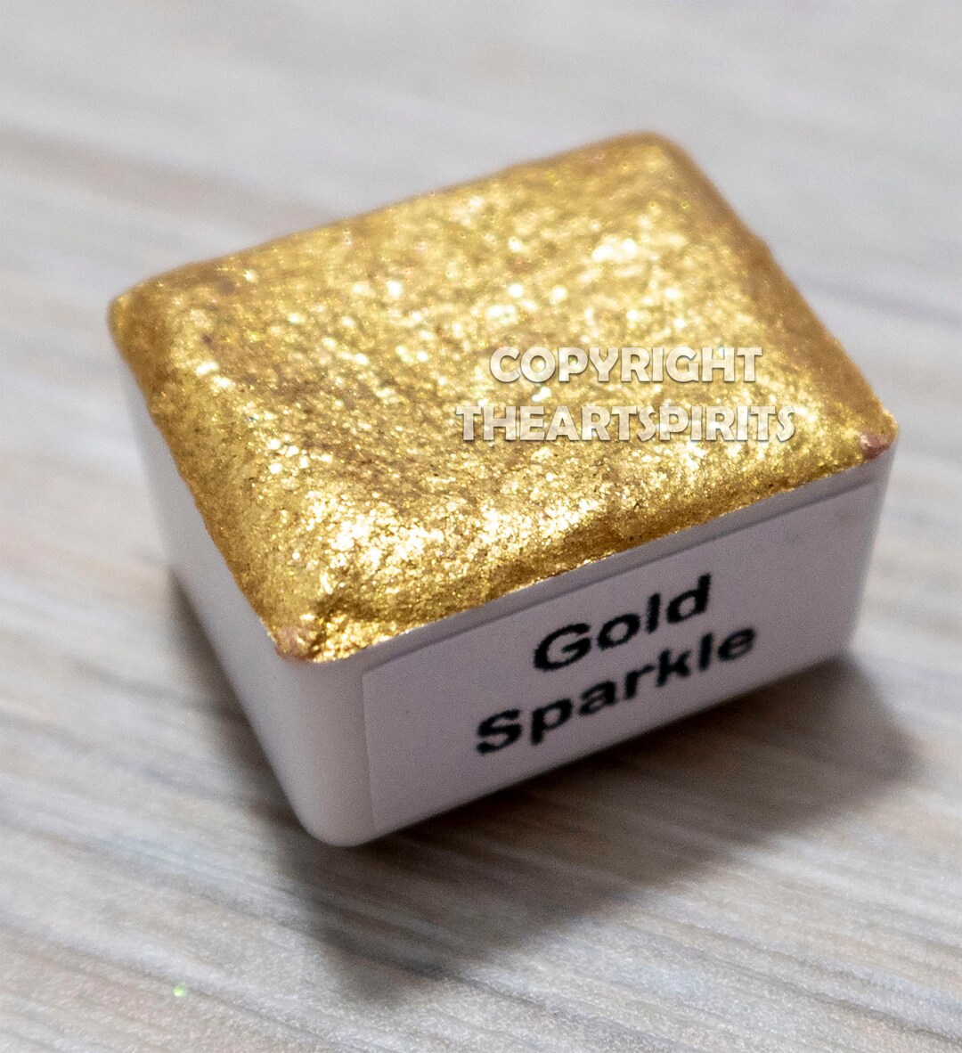 Gold Sparkle - Handmade Watercolors - Metallic Glitter Paints - Etsy