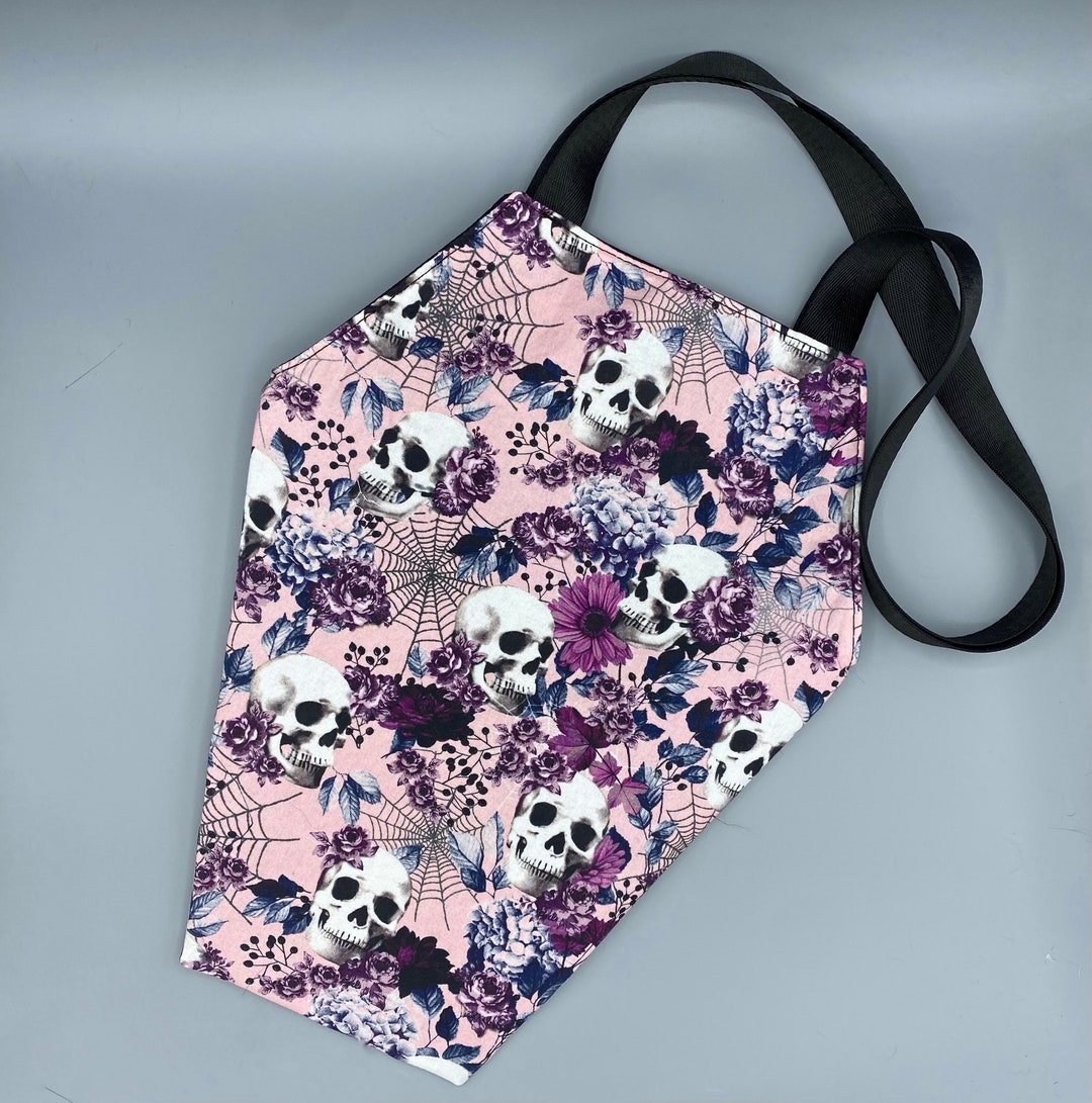 Floral Coffin Tote - Etsy