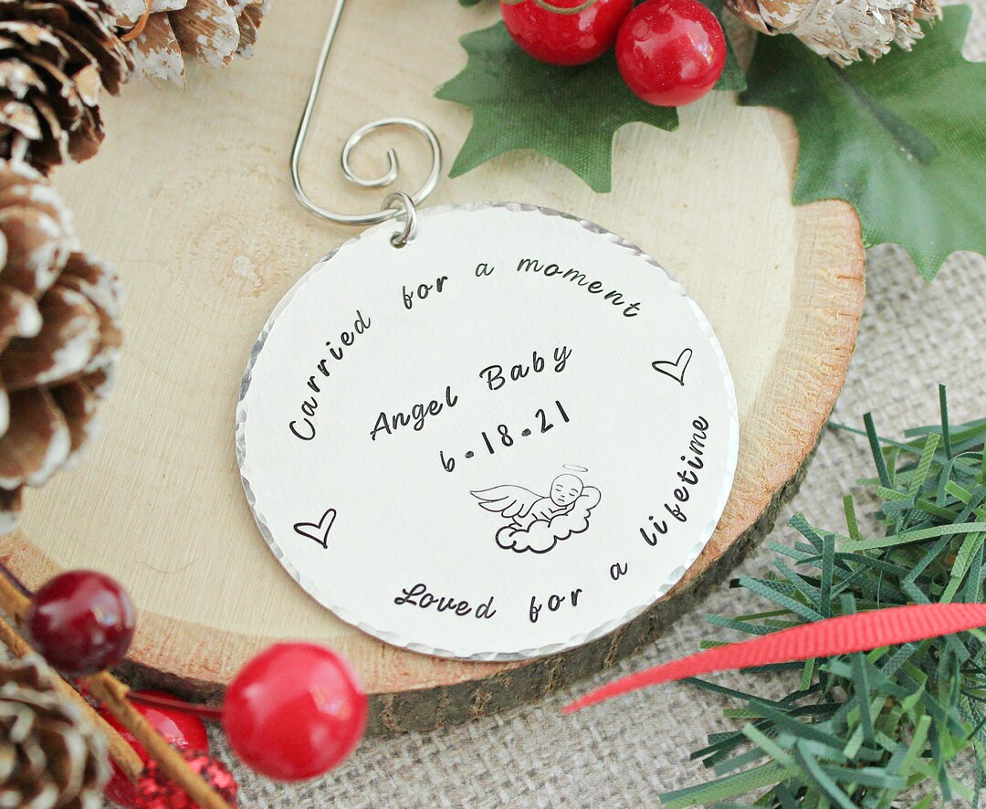 Miscarriage Gift - Miscarriage Keepsake - Angel Baby Ornament - Baby ...