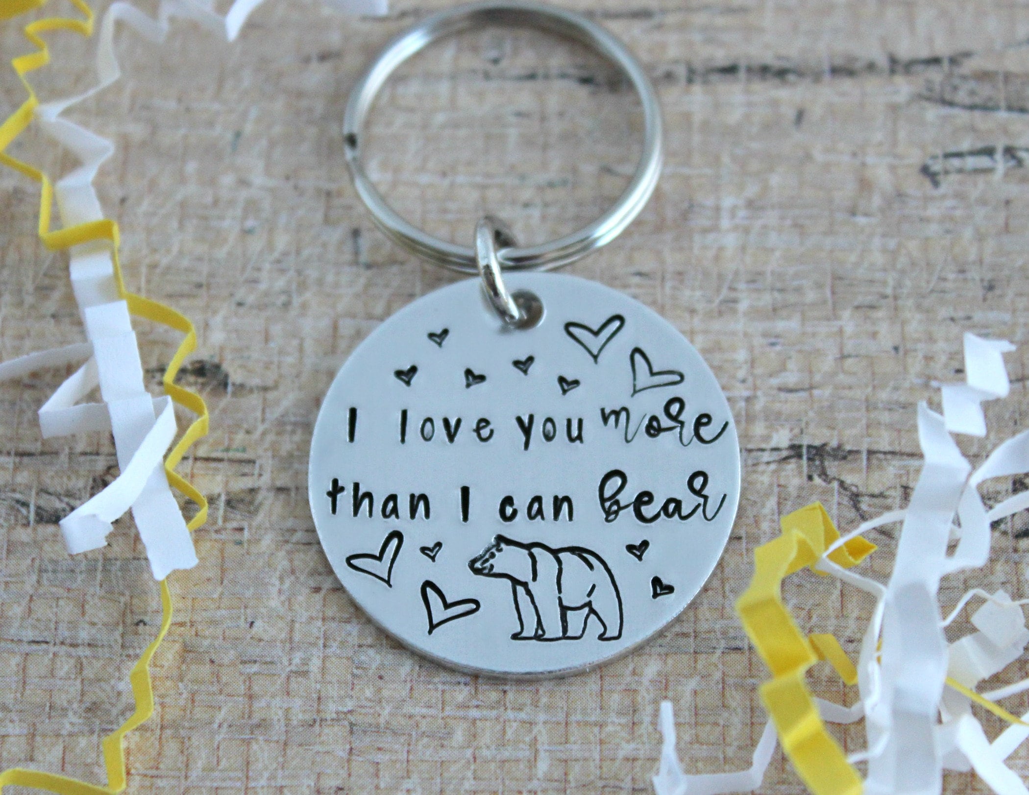 I Love You More Keychain Cute Gift for Boyfriend Gift for | Etsy