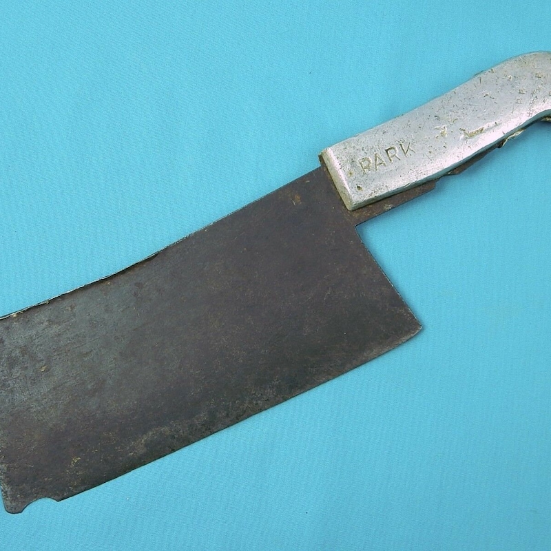 Antique Meat Cleaver - Etsy