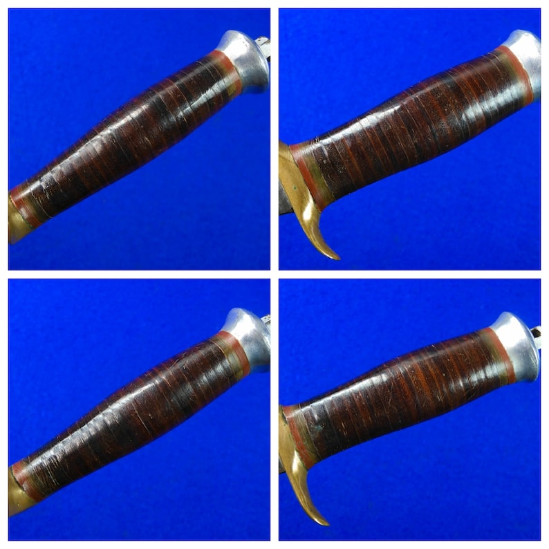 RARE US WW2 Custom RANDALL 1 Model Springfield Knife W/ Sheath Stone - Etsy