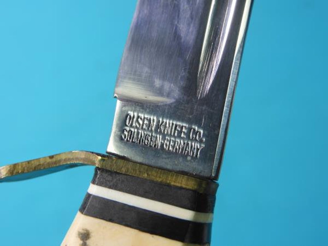 Vintage German Germany Solingen Olsen Knife Co. Hunting Knife - Etsy