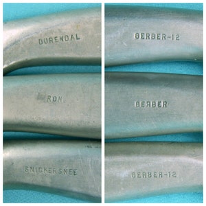 Vintage 1950's US Gerber 12 Carving Set Knife Fork Durendal Ron ...