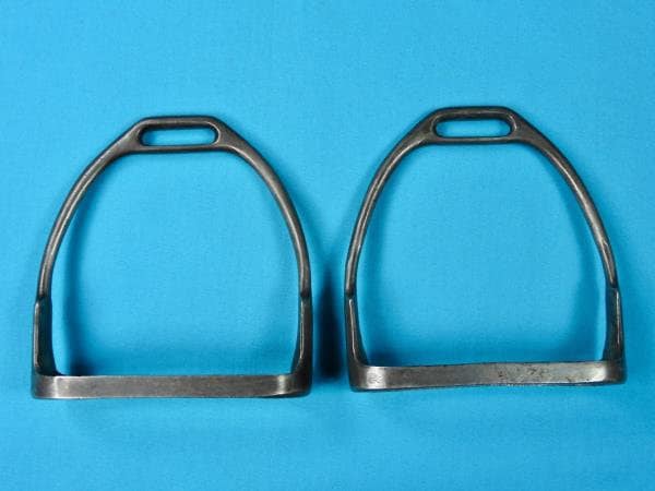 Antique WW1 Cavalry Stirrups Marked US NS 1918 RIA Rock Island Arsenal ...
