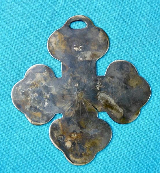 Antique Silver Fur Trade Native American Indian Pendant Cross Badge - Etsy