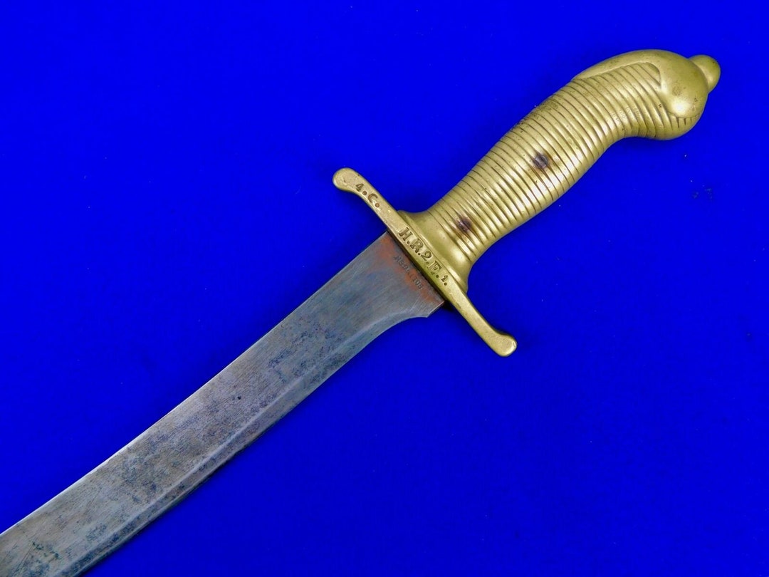 RARE German Germany Saxon 19 Century Antique Old Short Sword - Etsy