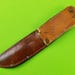 Vintage Ka-bar KABAR Leather Sheath Scabbard for Small Hunting Knife ...