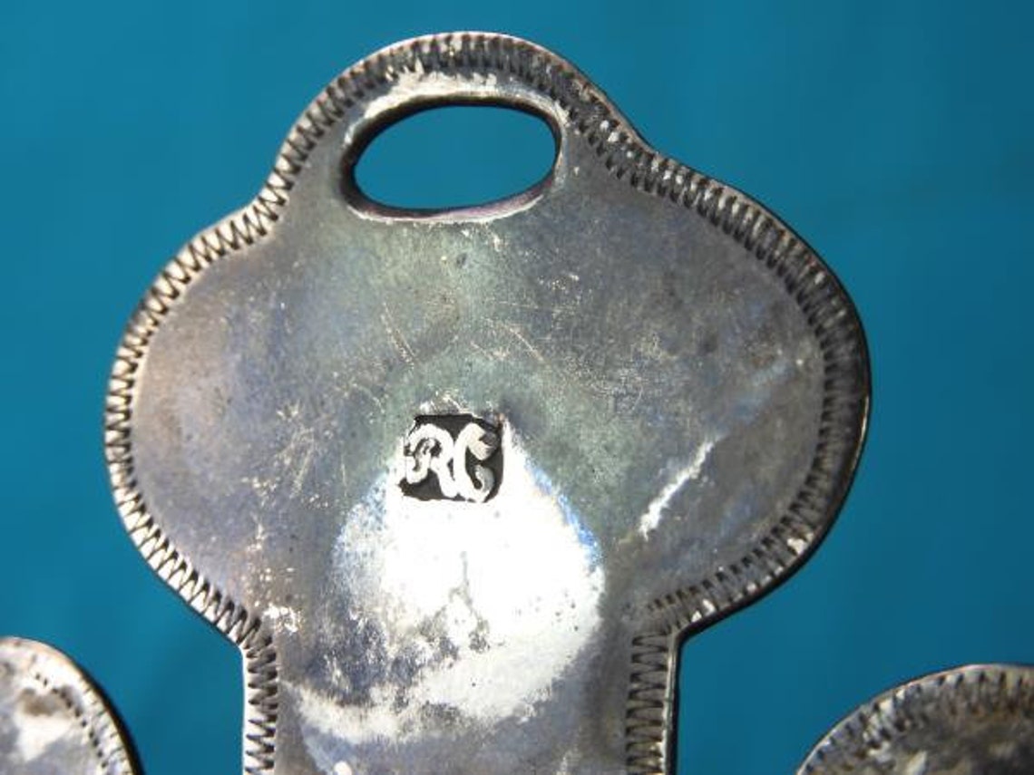 Antique Silver Fur Trade Native American Indian Pendant Cross - Etsy