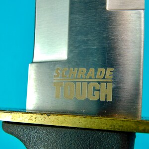 Large Military Bowie Schrade Tough Uncle Henry Survival Knife W/ Sheath ...
