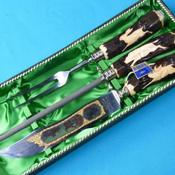 Solingen Germany Carving Set - Etsy