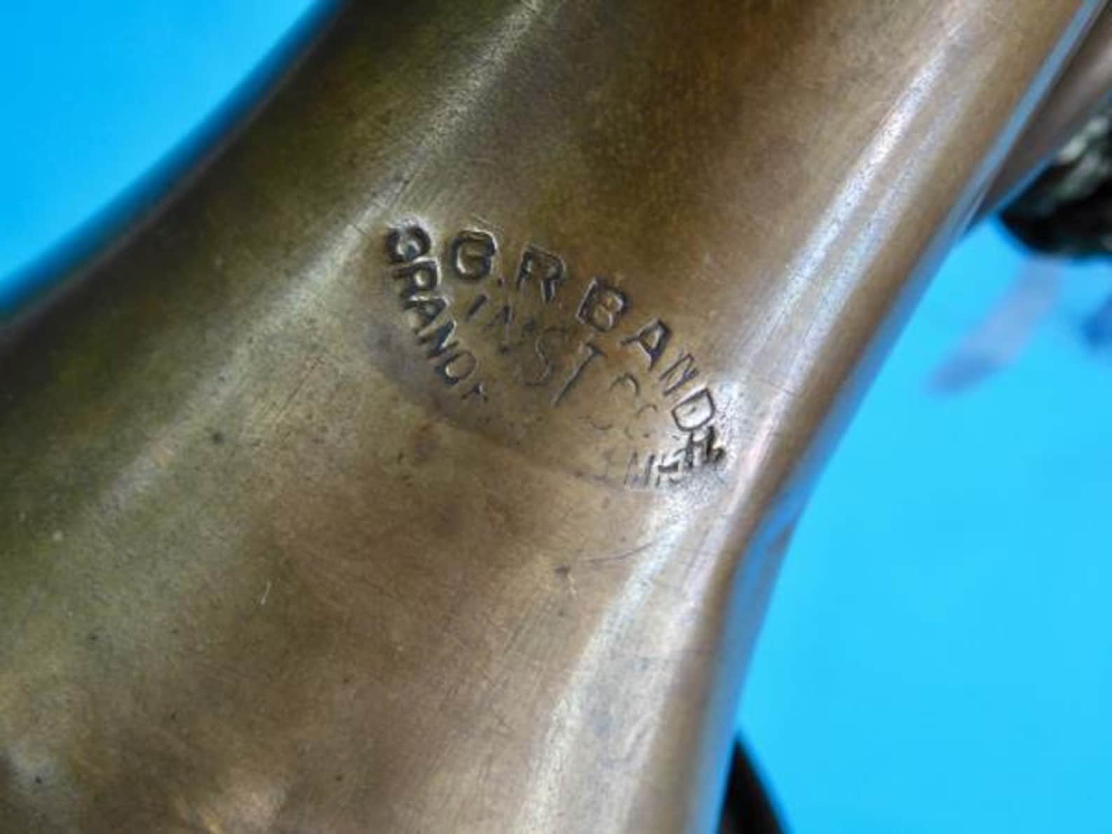 Antique WW1 US G R Band INST CO Grand Rapids Mich Brass Bugle - Etsy