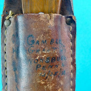 Vintage Old US Remington RH-405 Skinner Hunting Survival Knife With ...