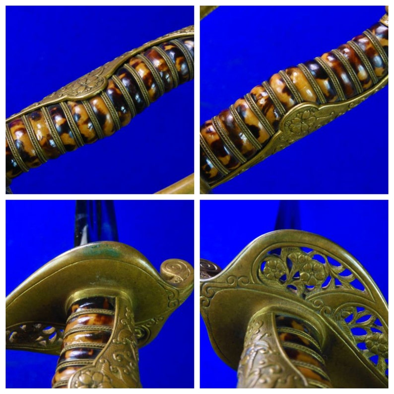 Japanese Japan Type 19 General Officer's Katana Sword W/ Scabbard - Etsy