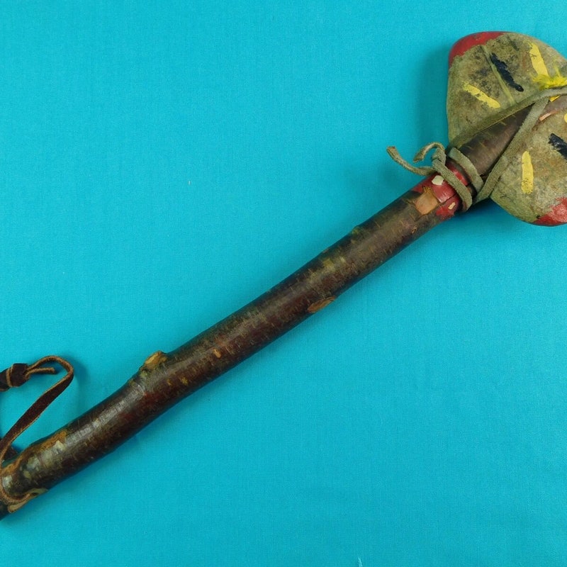 Native Indian War Club - Etsy