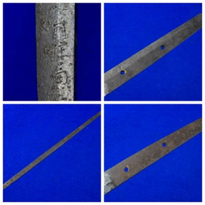 Antique Japanese Japan Katana Shinto Suriage Signed Echizen Ju ...
