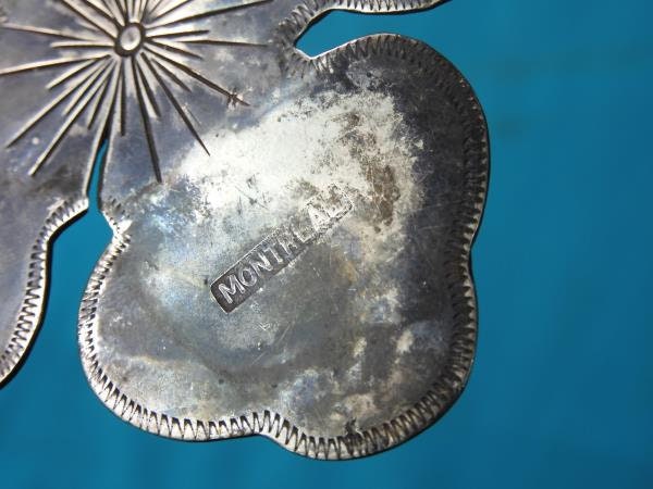 Antique Silver Fur Trade Native American Indian Pendant Cross Badge - Etsy