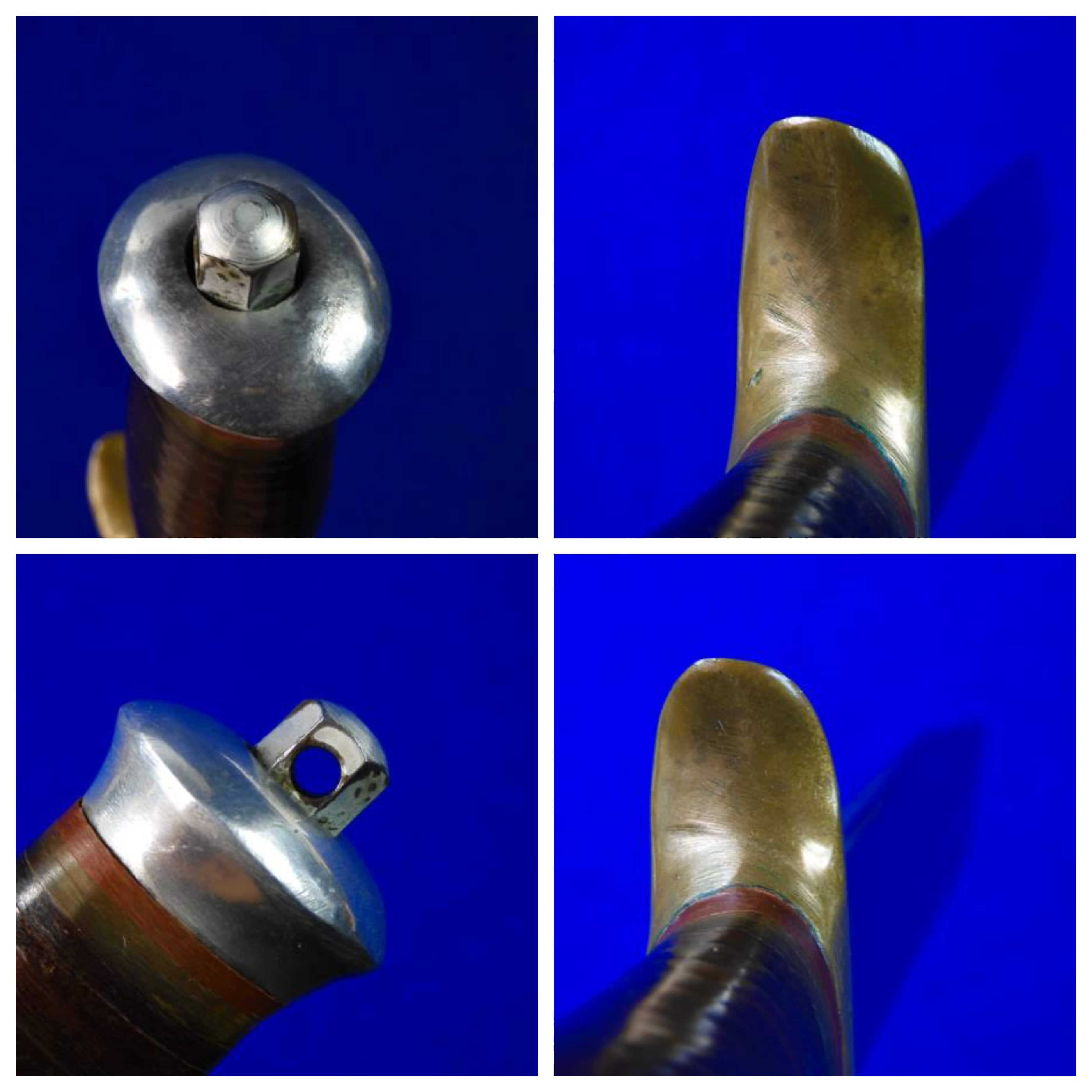 RARE US WW2 Custom RANDALL 1 Model Springfield Knife W/ Sheath Stone - Etsy