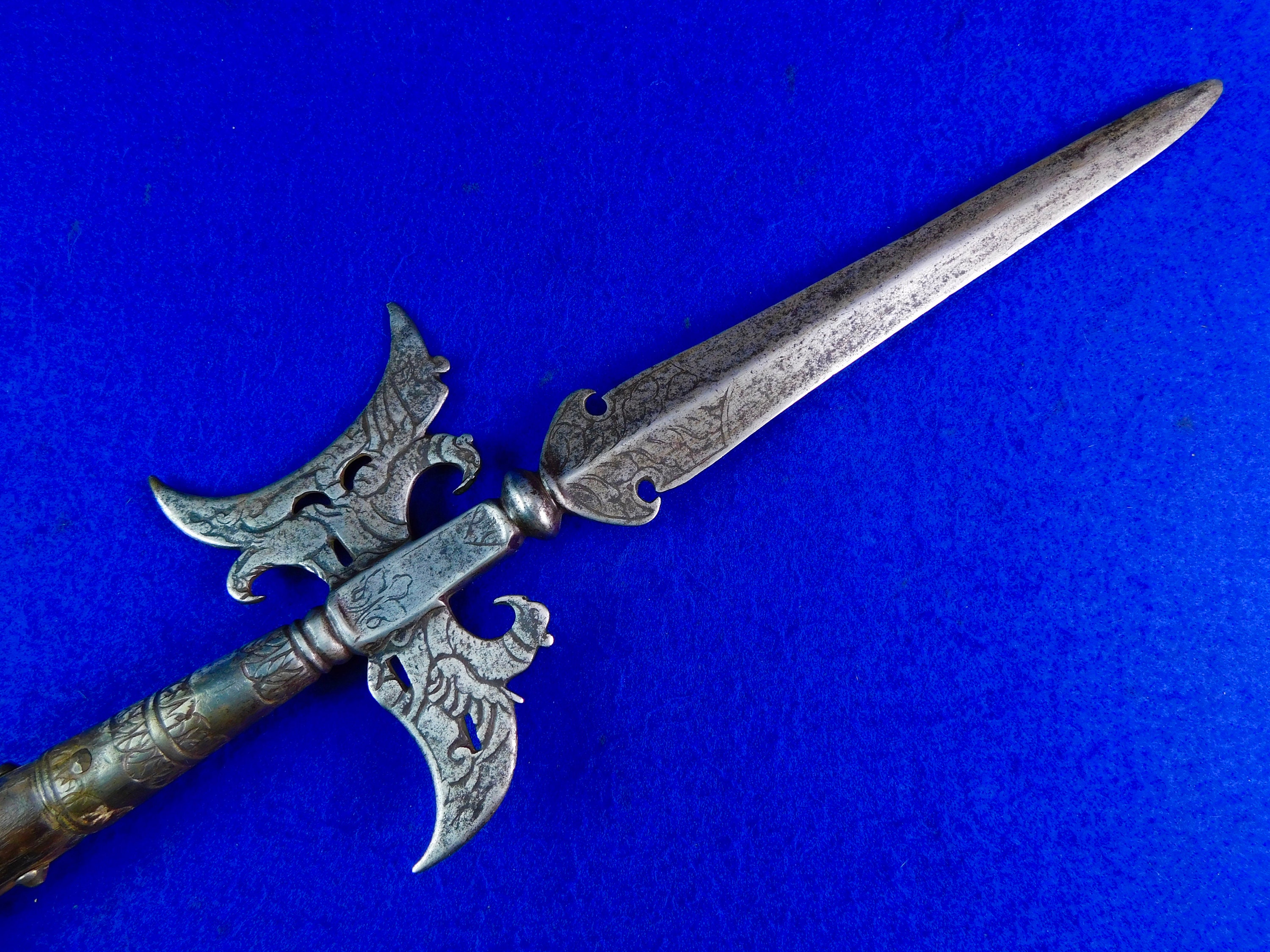 Antique Old 17 Century French France Italy Italian Halberd - Etsy