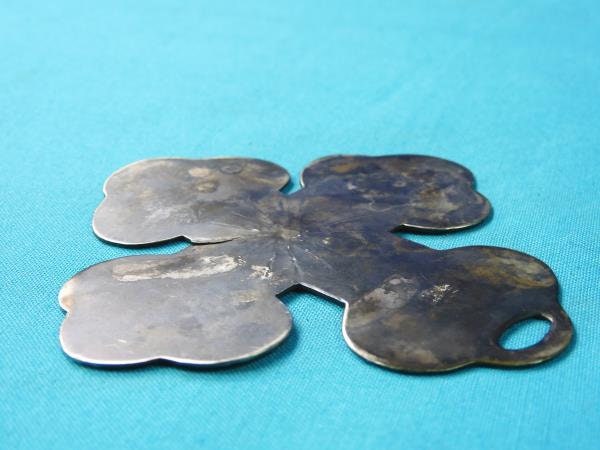 Antique Silver Fur Trade Native American Indian Pendant Cross Badge - Etsy