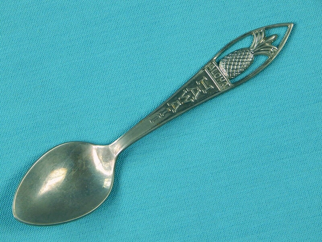 Vintage Collectable Teaspoon Spoon Aloha Hawaii - Etsy