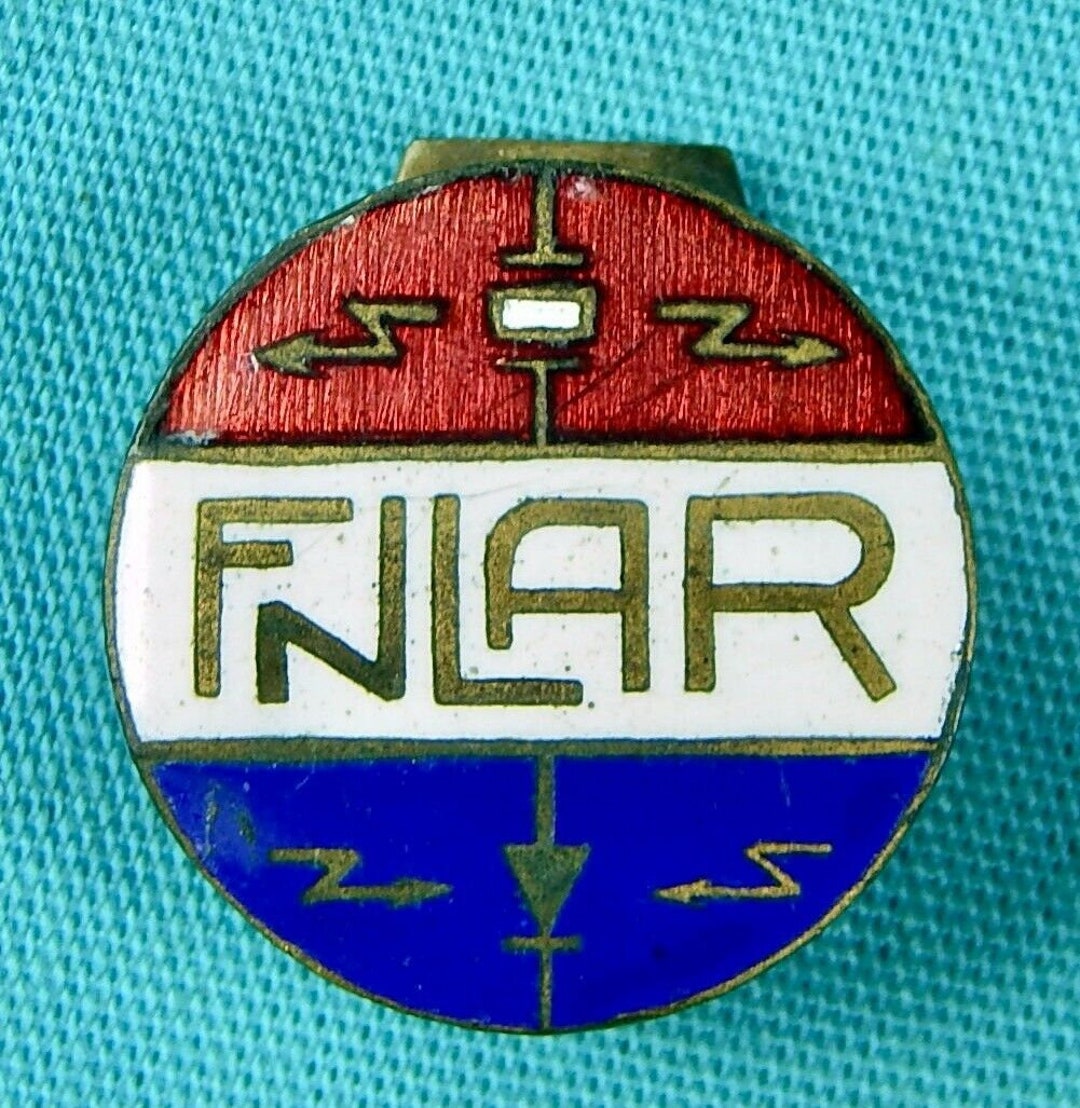 Vintage US FN LAR Pin Badge Button - Etsy