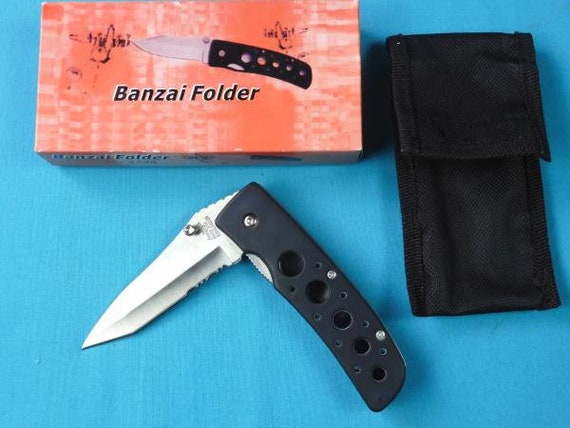 Frost Cutlery Flying Falcon Banzai Folding Pocket Knife | Etsy