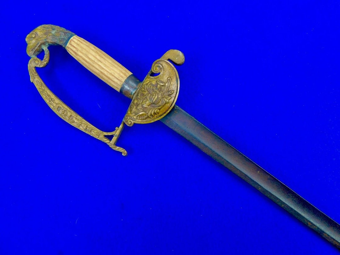 Antique Old US Civil War Eagle Head Officer's Sword - Etsy