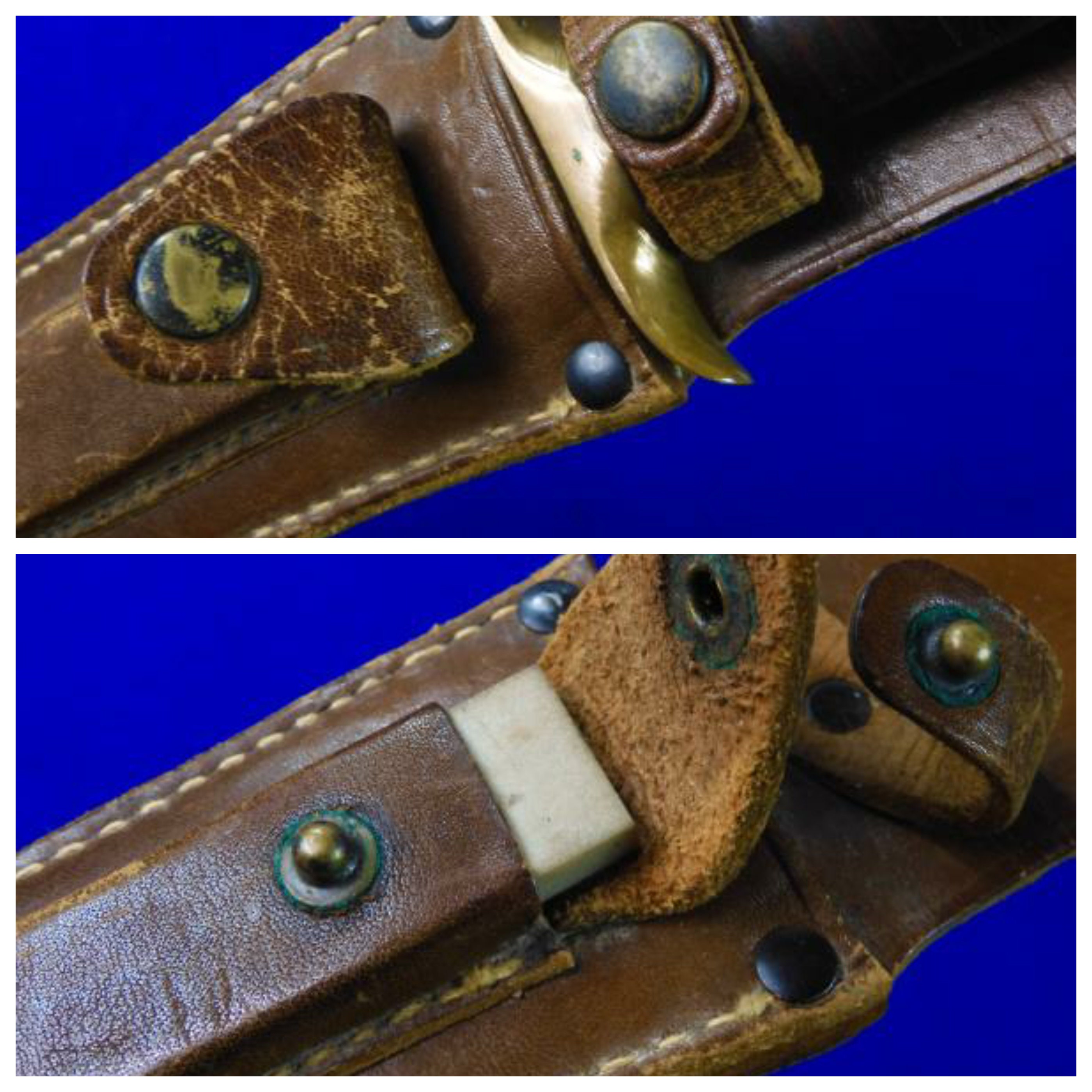 RARE US WW2 Custom RANDALL 1 Model Springfield Knife W/ Sheath Stone - Etsy