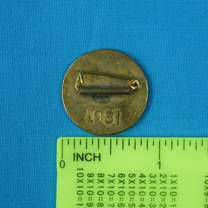 Imperial Japanese Japan Antique Vintage Old Enameled Pin Badge Award F ...