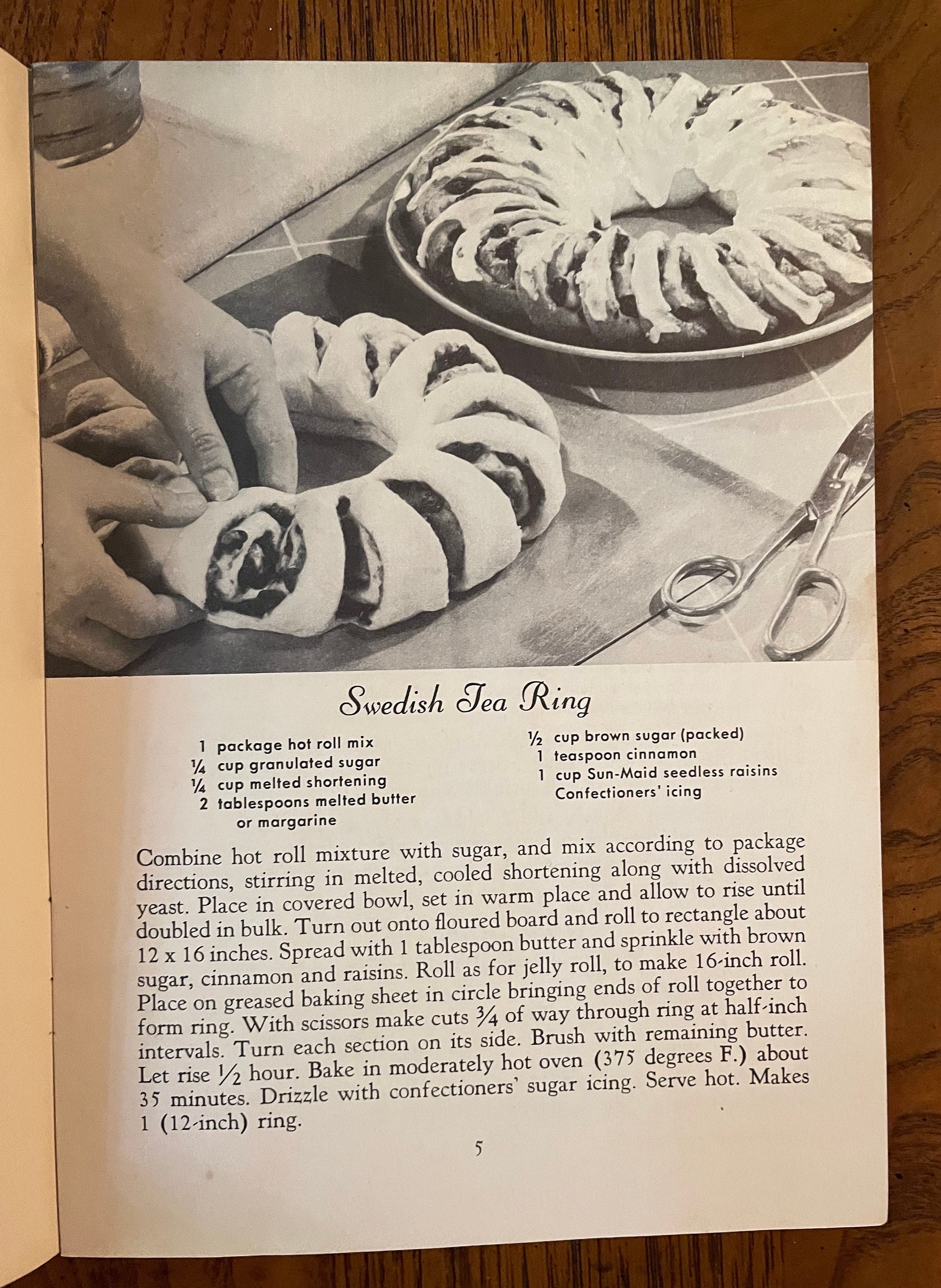 Vintage 1950s Sun-maid Recipe Booklet, Promotional Recipe Booklet ...